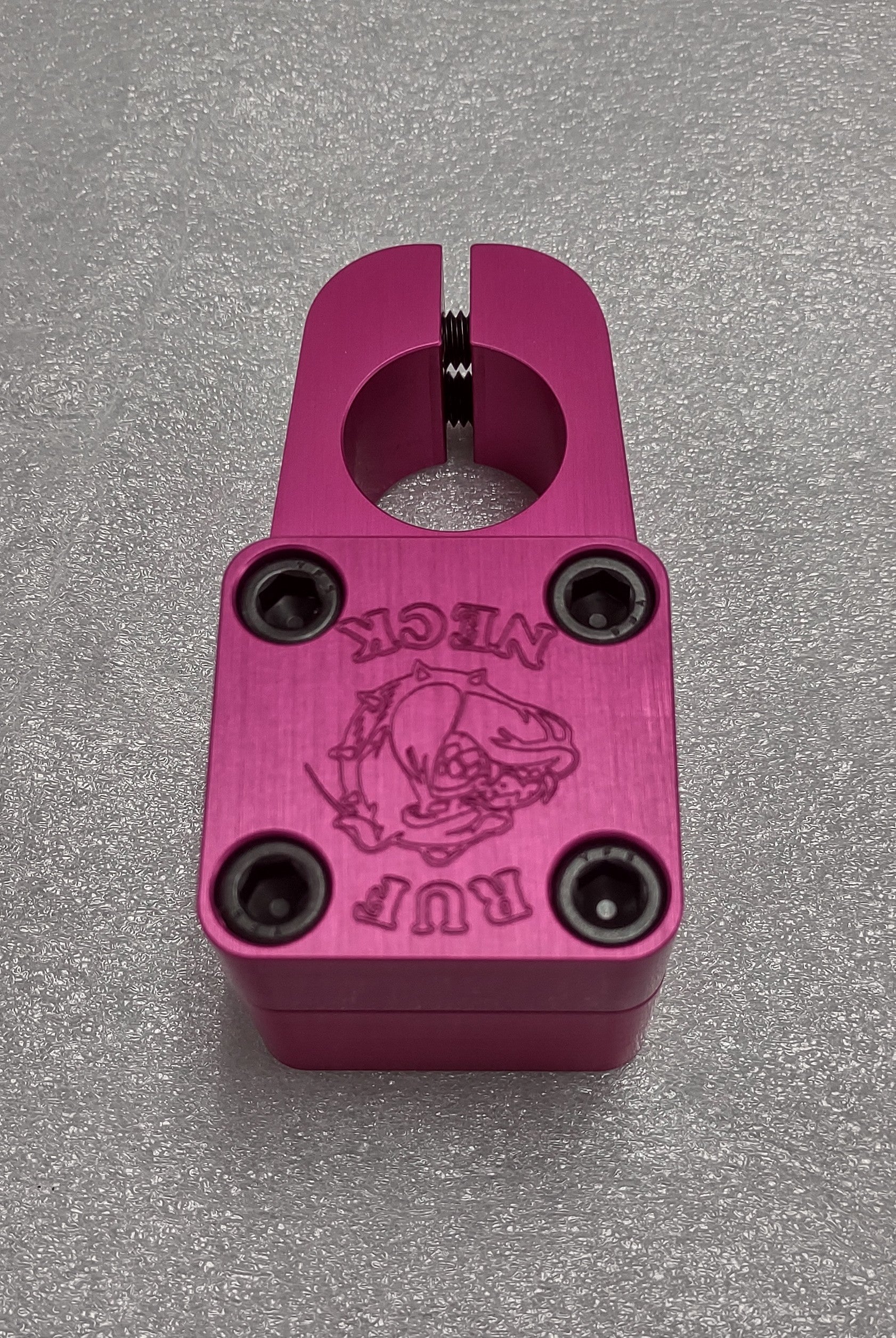 Knight bike co ruff neck top load stem pink – Frank's Bicycles